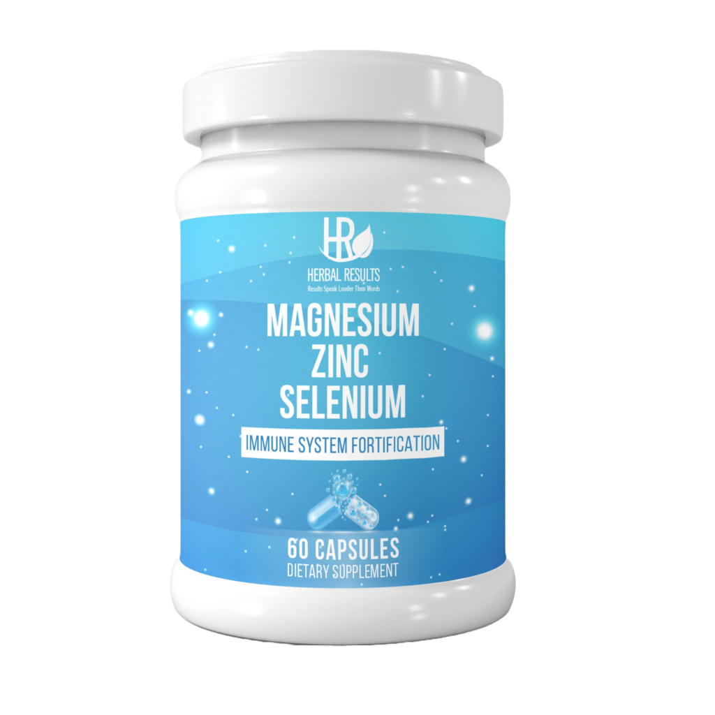 Magnesium, Zinc & Selenium (Pure With No Fillers) - Herbal Results